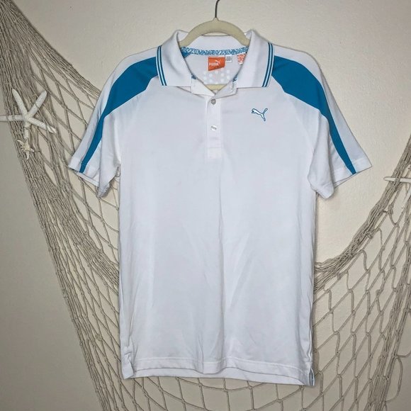 Puma | Shirts | Puma Colorblock Tech Polo Golf Shirt S | Poshmark